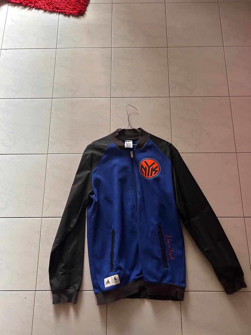 New York Knicks Team NBA jacket, Men's Fashion, Coats, Jackets and ...