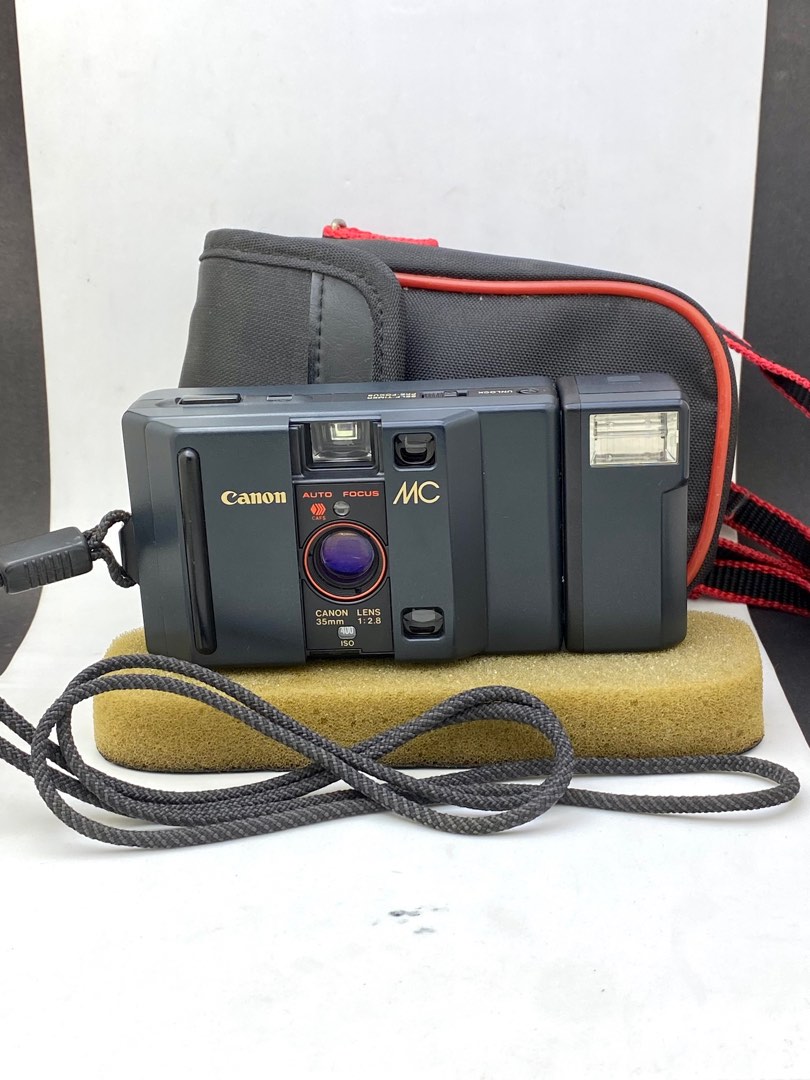 NICE Canon MC Compact 35mm Camera with 35mm F2.8 AF Lens Flash ...