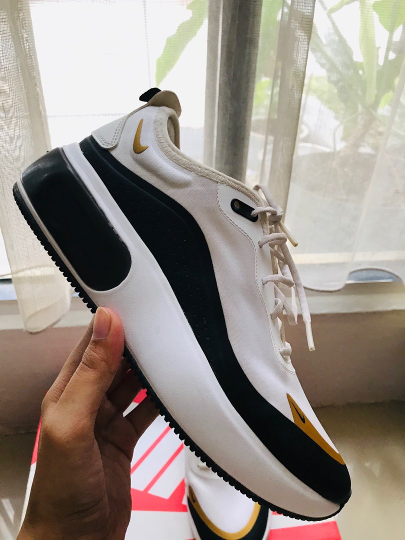 Nike Air Max Dia Icon Clash White Gold on Carousell