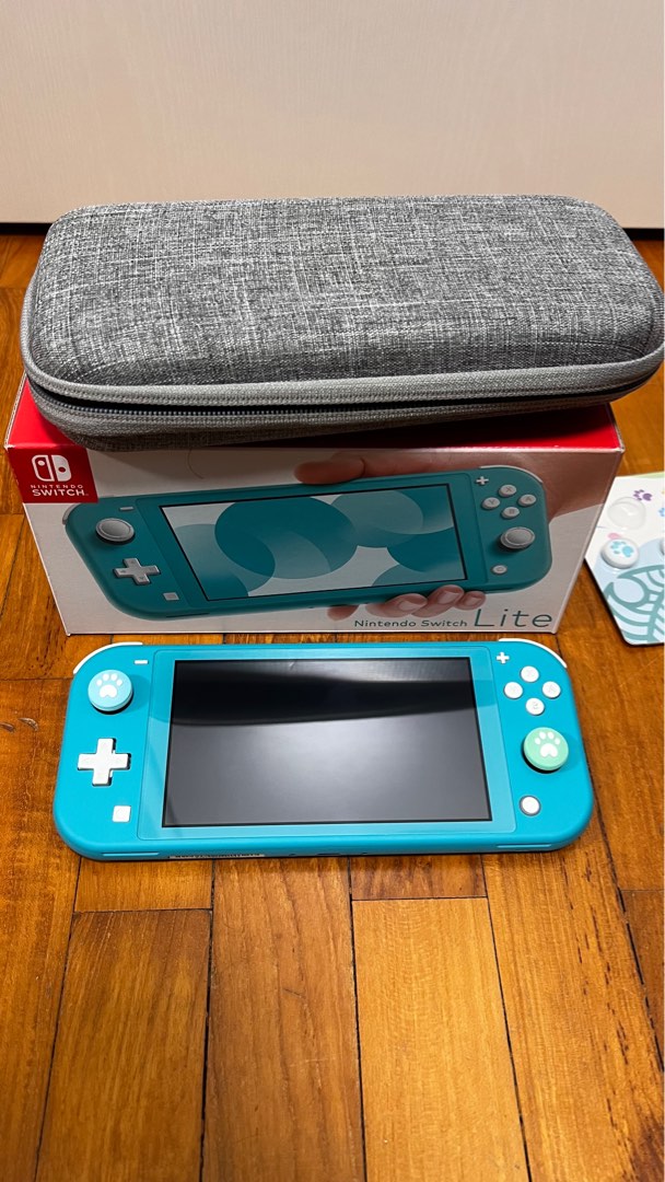 Nintendo Switch Lite Turquoise, Video Gaming, Video Game Consoles, Nintendo on Carousell