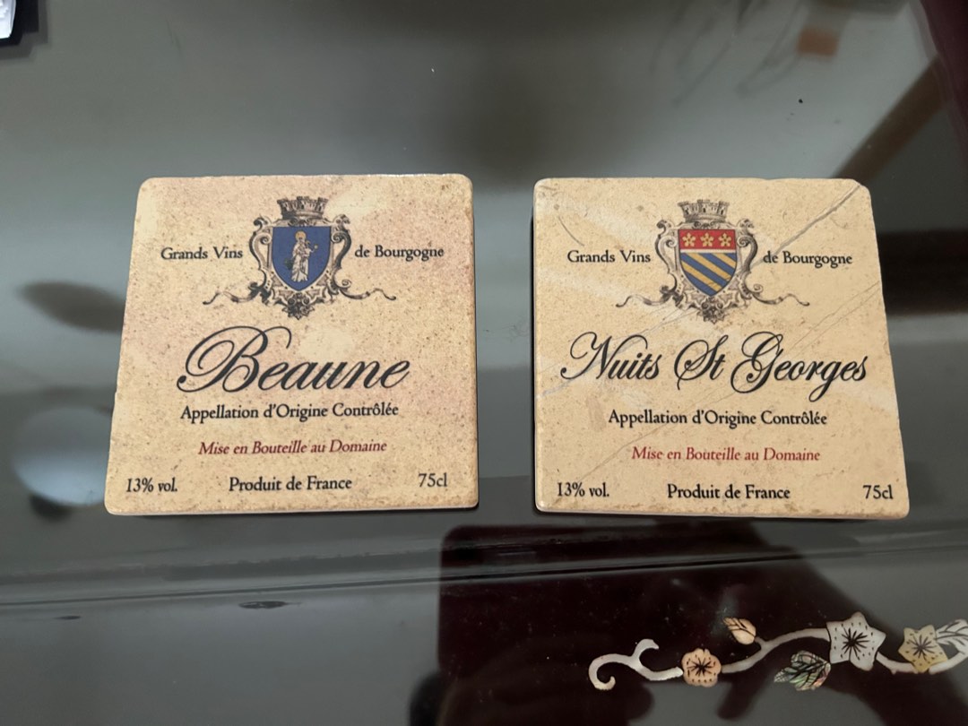Nuits St. Georges & Beaune tiles, Food & Drinks, Alcoholic Beverages on ...