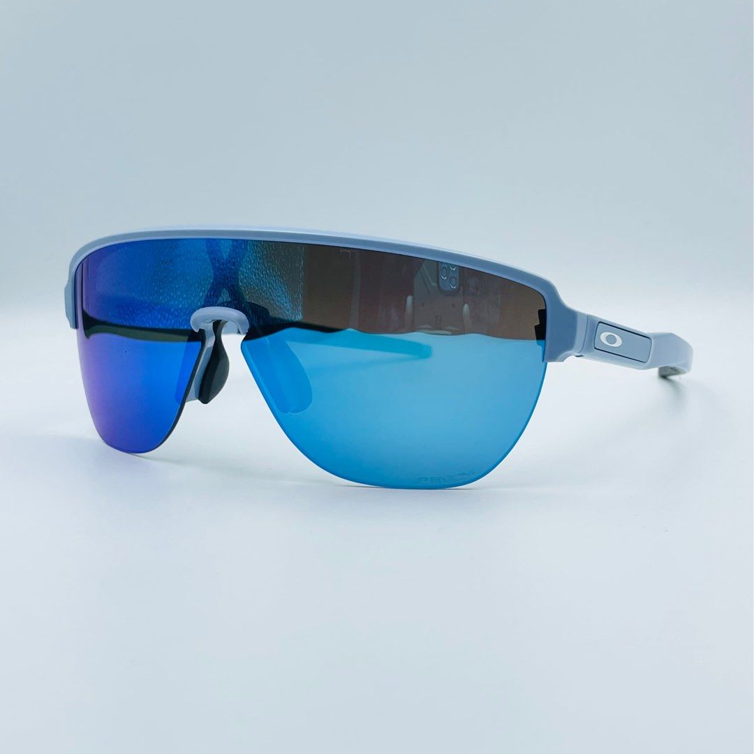 Oakley Corridor (A) Matte Stonewash w/ Prizm Sapphire, Men's Fashion ...