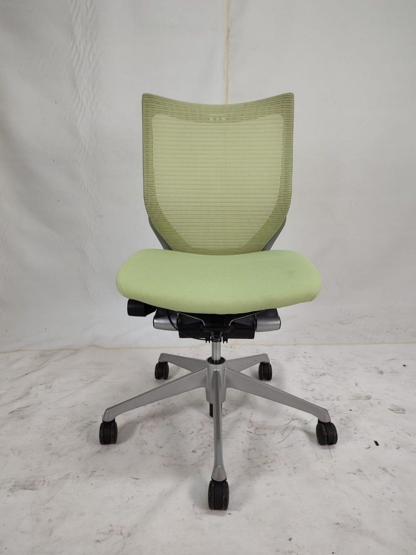 Okamura Baron Green Apple Office Chair on Carousell