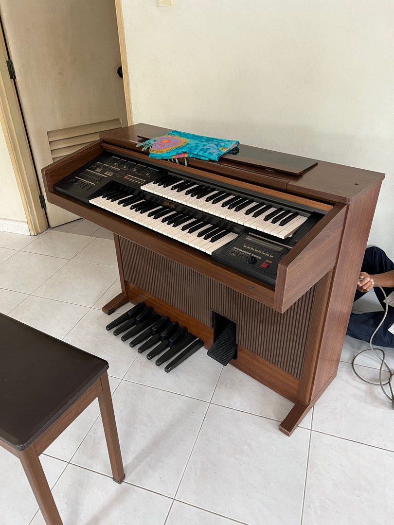 Organ piano electric, Hobbies & Toys, Music & Media, Musical ...