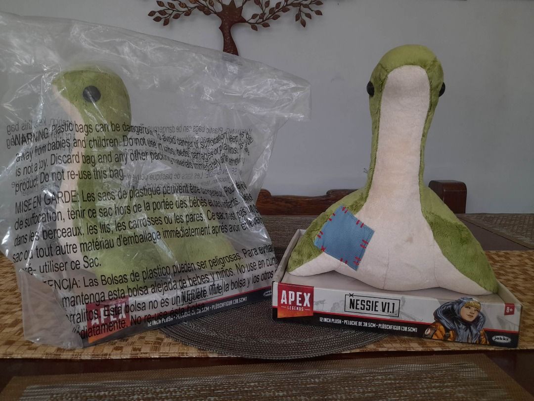 Original Apex Legends Nessie Plush, Hobbies & Toys, Toys & Games on Carousell