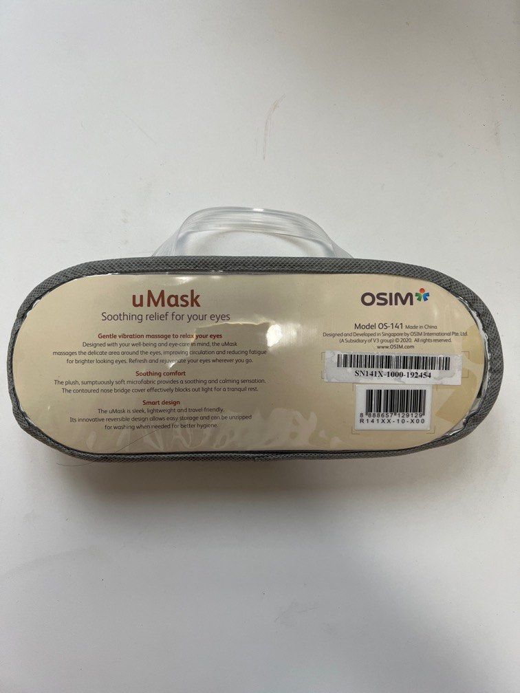 Osim uMask, Health & Nutrition, Massage Devices on Carousell
