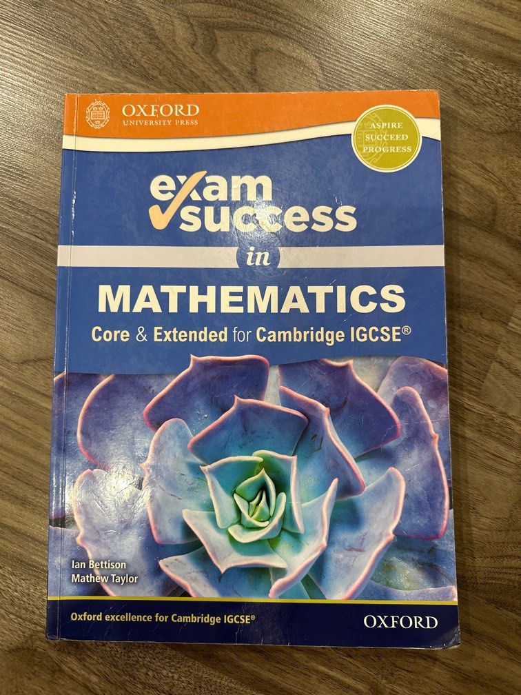 Oxford Exam Success Mathematics Coursebook core & extended for ...