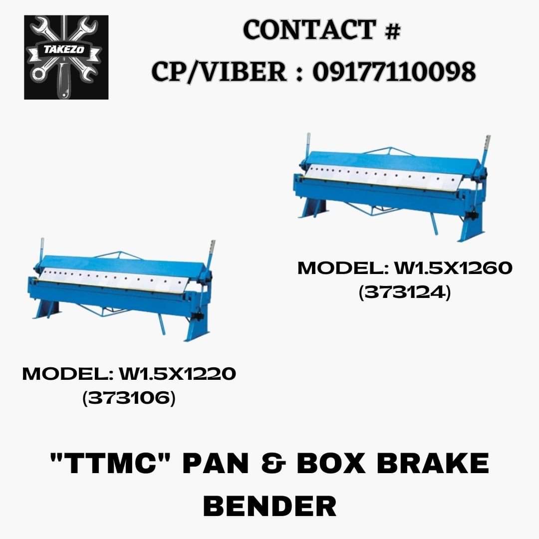 PAN & BOX BRAKE BENDER, Commercial & Industrial, Construction Tools ...