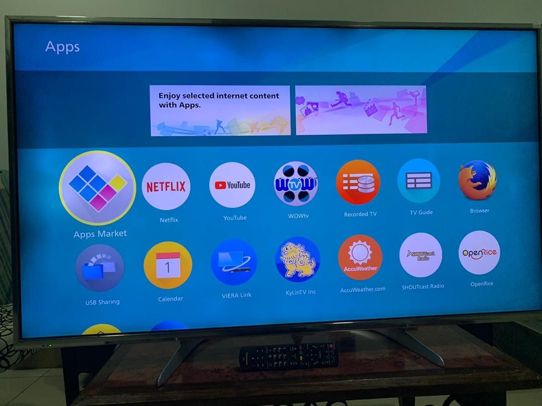 PANASONIC 50 inch SMART 4K UHD led tv, TV & Home Appliances, TV ...