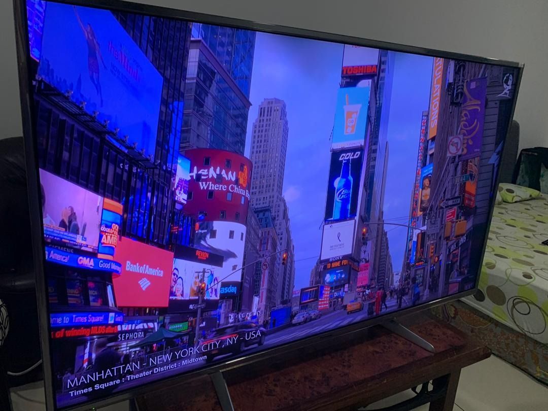 PANASONIC 50 inch SMART 4K UHD led tv, TV & Home Appliances, TV ...