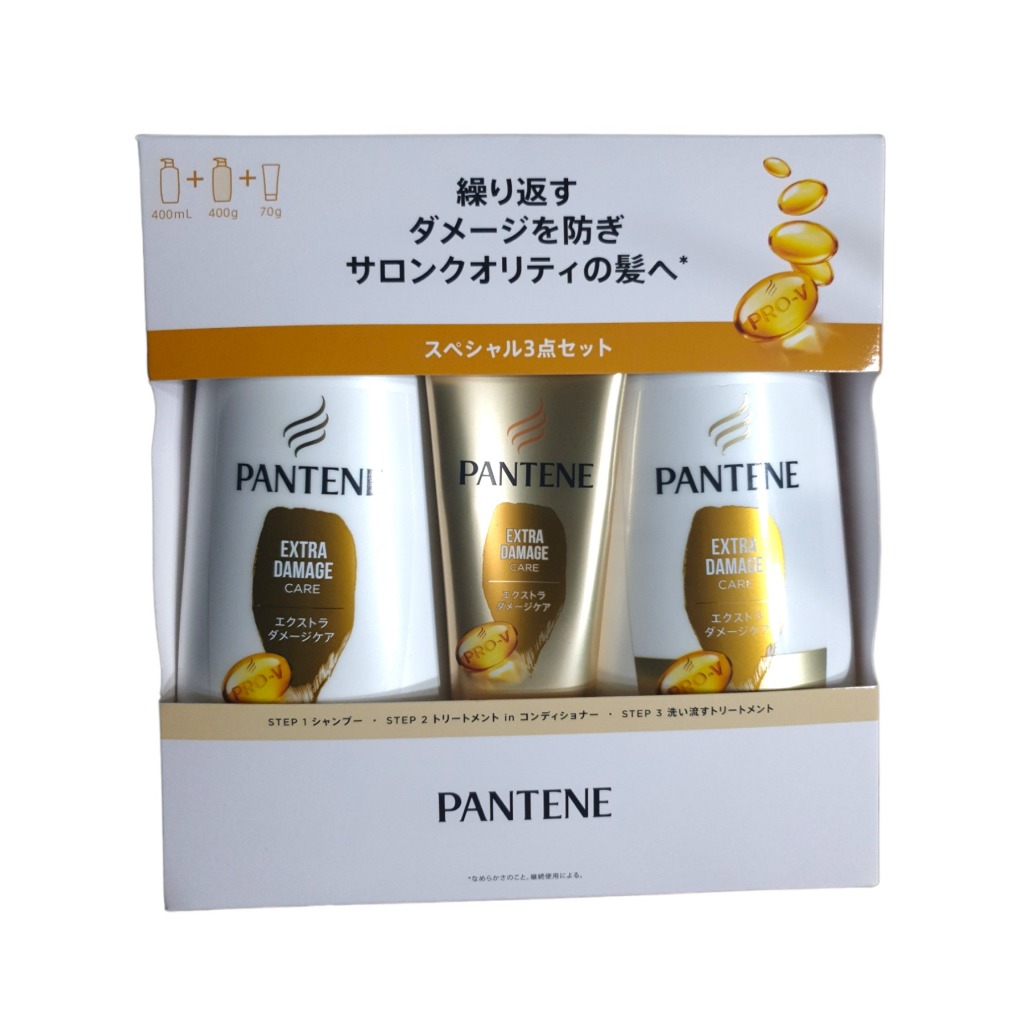 PANTENE PRO-V EXTRA DAMAGE CARE SPECIAL SET SHAMPOO 270ml & CONDITIONER ...