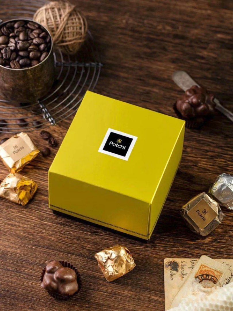 迪拜 Patchi·朱古力混合口味·堅果·禮盒·迪拜直郵, 嘢食 & 嘢飲, 禮品籃和禮籃 - Carousell
