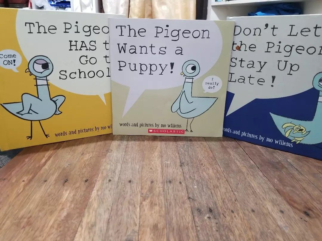 Pigeon Book Series by Mo Willems on Carousell