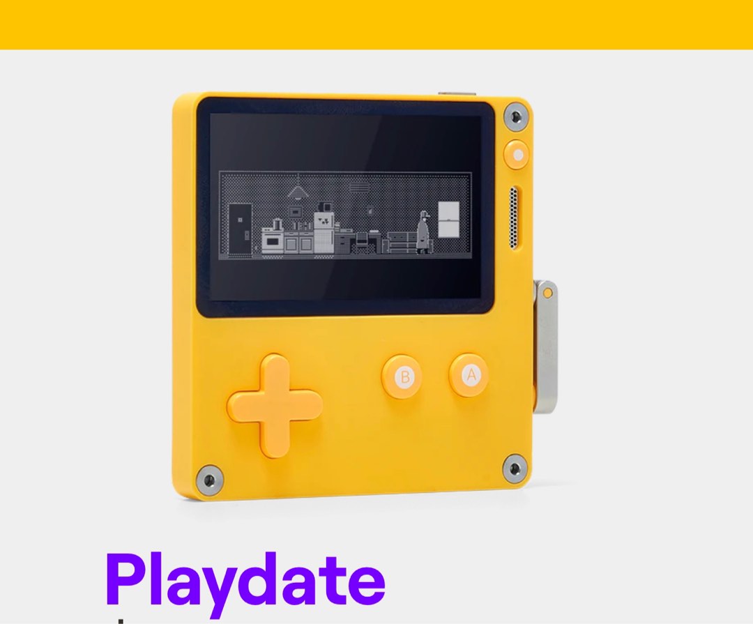 Playdate game console (looking for), Video Gaming, Video Game Consoles, Others on Carousell