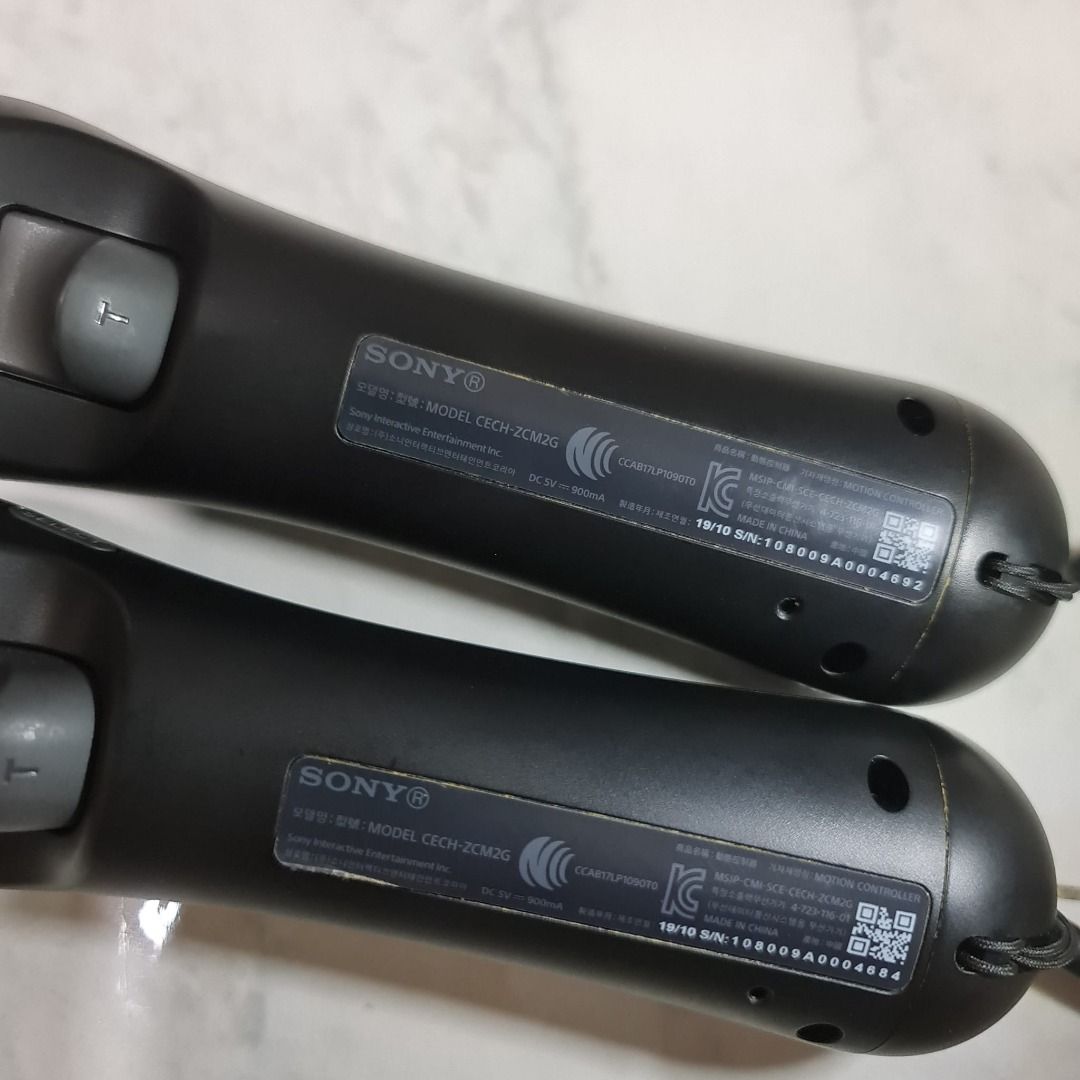 PlayStation Move Motion Controller Twin Pack V2 (PS4/PSVR), Video ...