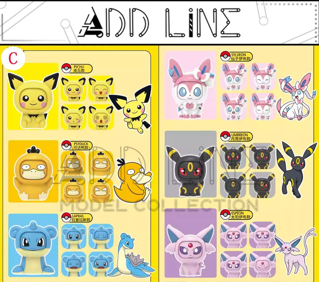 Pokemon Face Change Figure Mini Toy, Hobbies & Toys, Toys & Games on ...