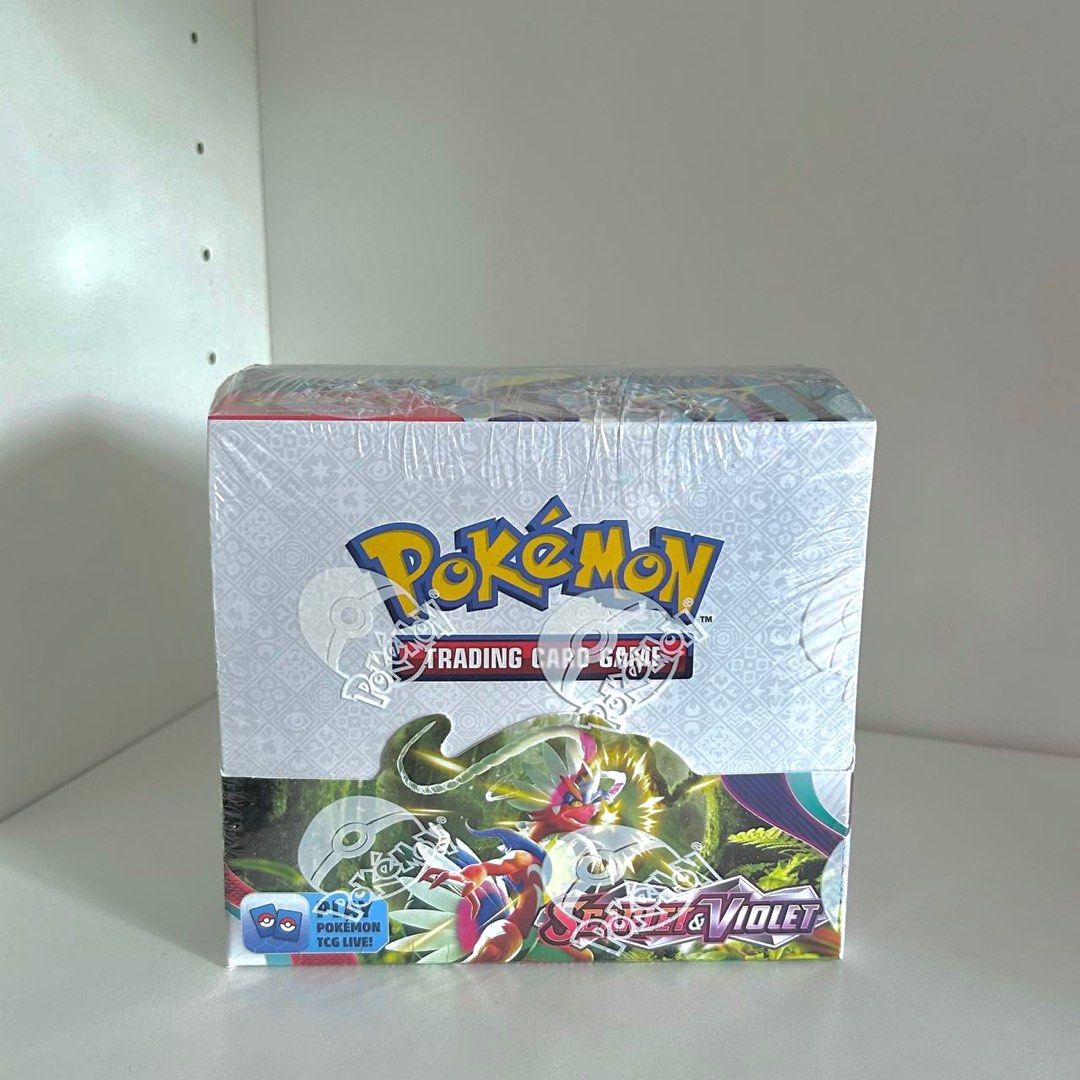 Pokemon TCG Scarlet and Violet Booster Box, Hobbies & Toys, Toys ...