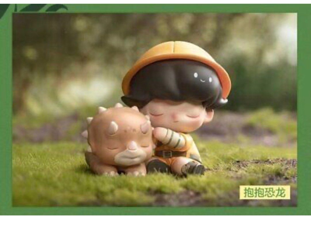 Pop mart dimoo Jurassic world - hug a dinosaur, Hobbies & Toys, Toys ...