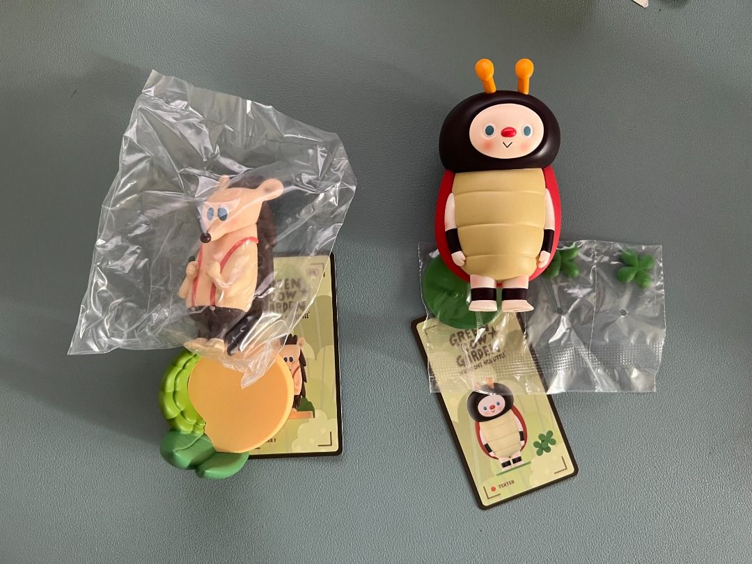 Popmart Blind box Green Cow Garden Jayfox / Harry / TenTen, Hobbies ...