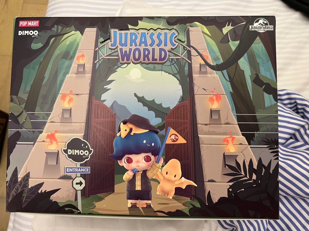 Popmart Pop Mart Dimoo Jurassic World Series Full set of 12 no secret ...