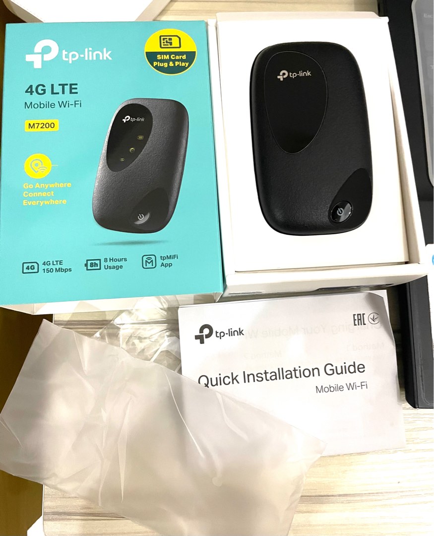 Portable Router WiFi - tp link 4G M7200, Computers & Tech, Parts ...