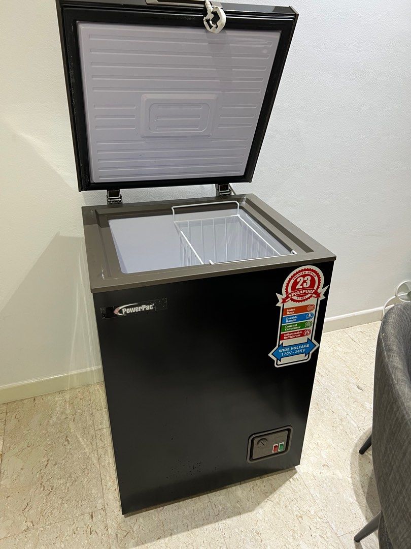 Powerpac 100L Chest Freezer Breastmilk Storage, TV & Home Appliances ...