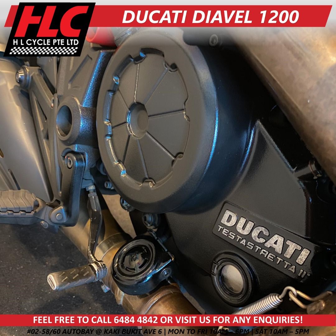 PREOWNED DUCATI DIAVEL GEN 1 COE APRIL 2031, Motorcycles, Motorcycles ...