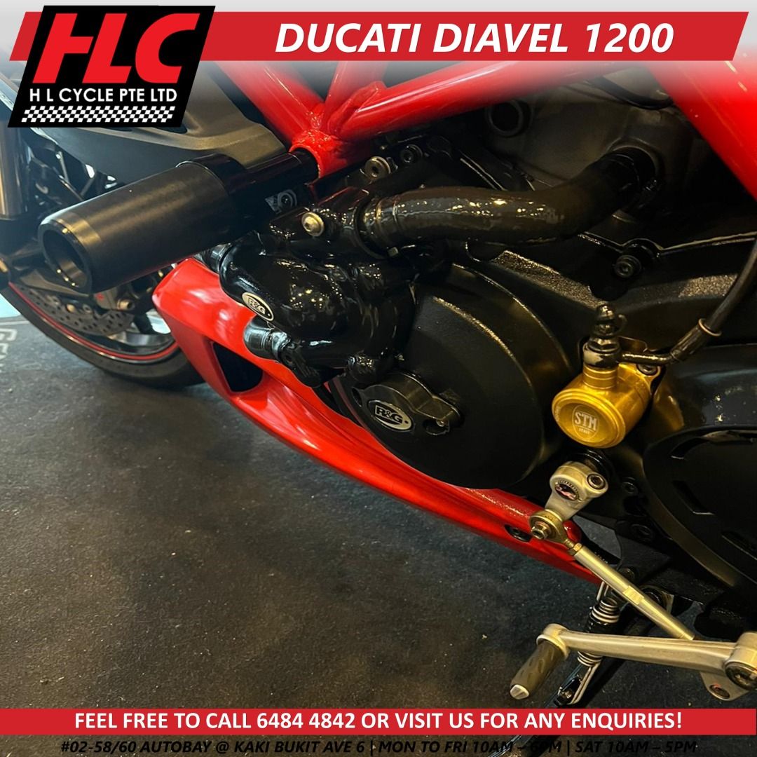 PREOWNED DUCATI DIAVEL GEN 1 COE APRIL 2031, Motorcycles, Motorcycles ...
