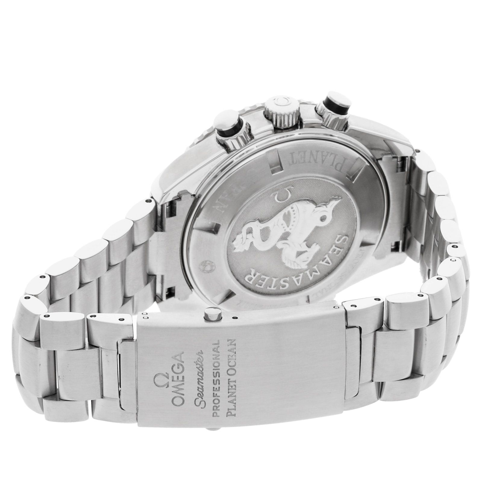 Pre-Owned Omega Seamaster Planet Ocean 600M Chronograph 2210, Luxury ...