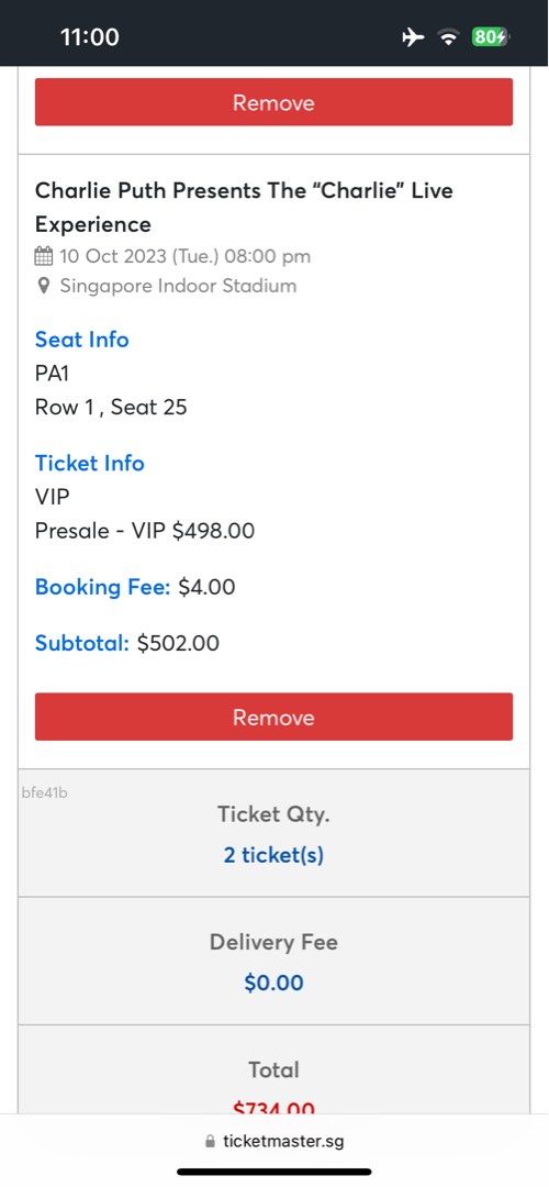 PRESALE CODE / HTB CHARLIE CONCERT PUTH, Tickets & Vouchers, Event ...