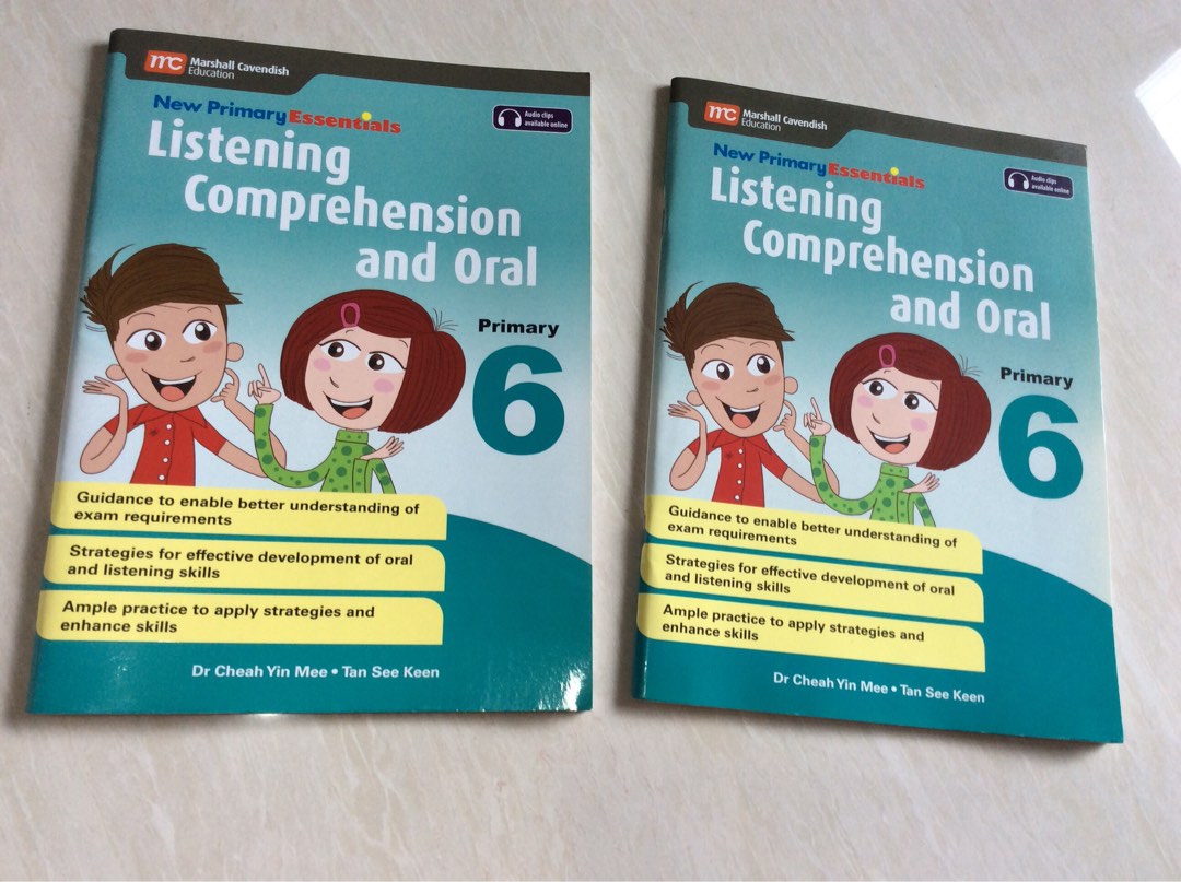 Primary 6 listening comprehension and oral, Hobbies & Toys, Books ...