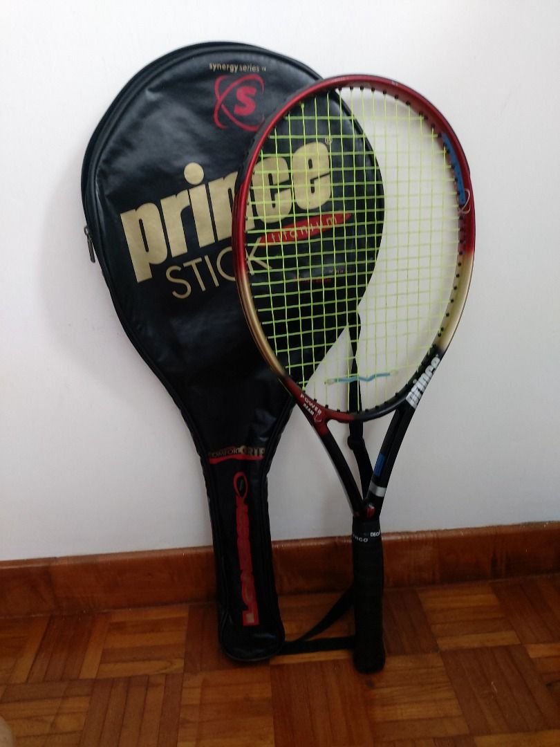 Prince Synergy Stick titanium tennis racket, Sports Equipment, Sports ... Prince Synergy Stick titanium tennis racket, Sports Equipment, Sports ...