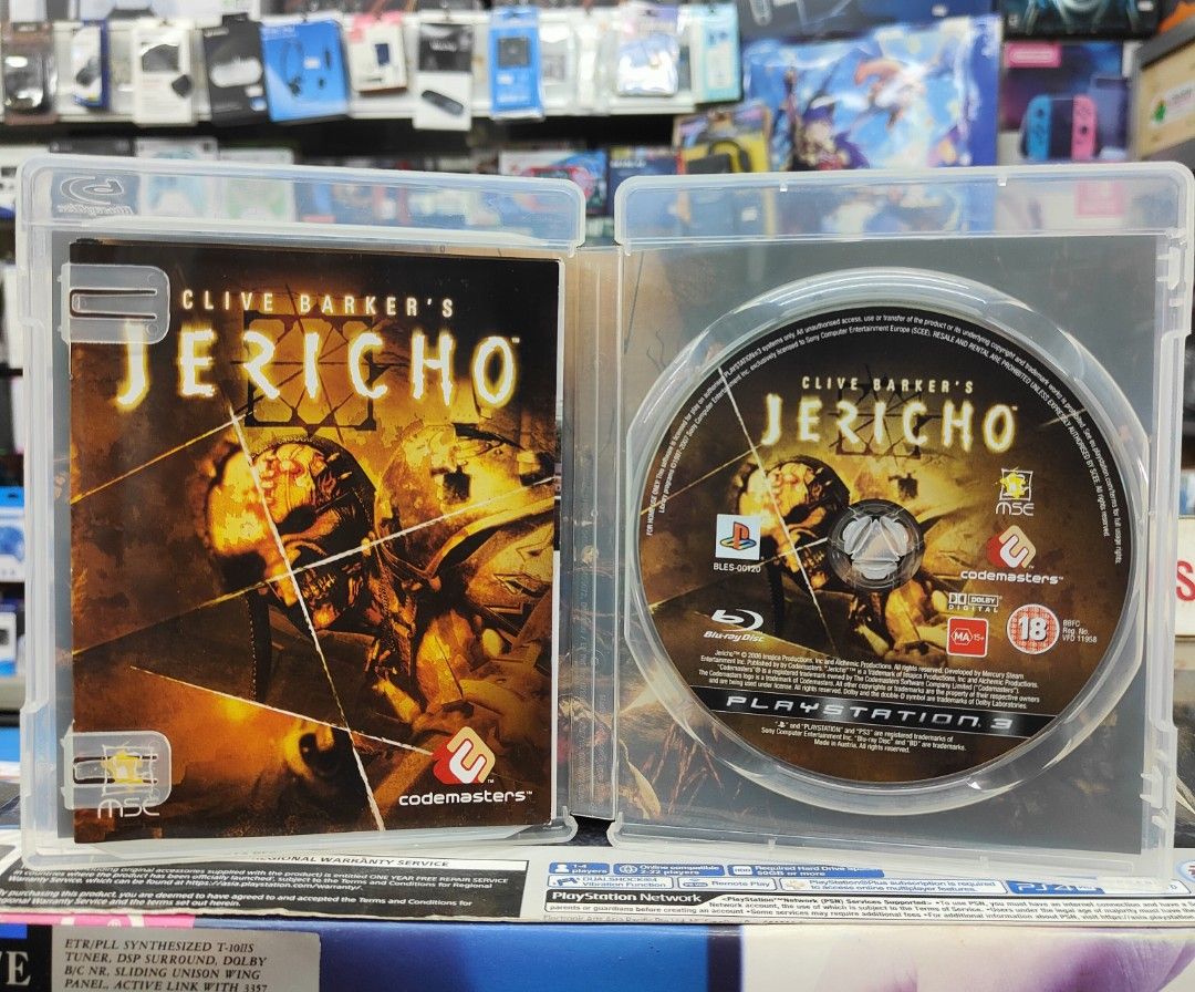 PS3 Clive Barker's Jericho, Video Gaming, Video Games, PlayStation on ...