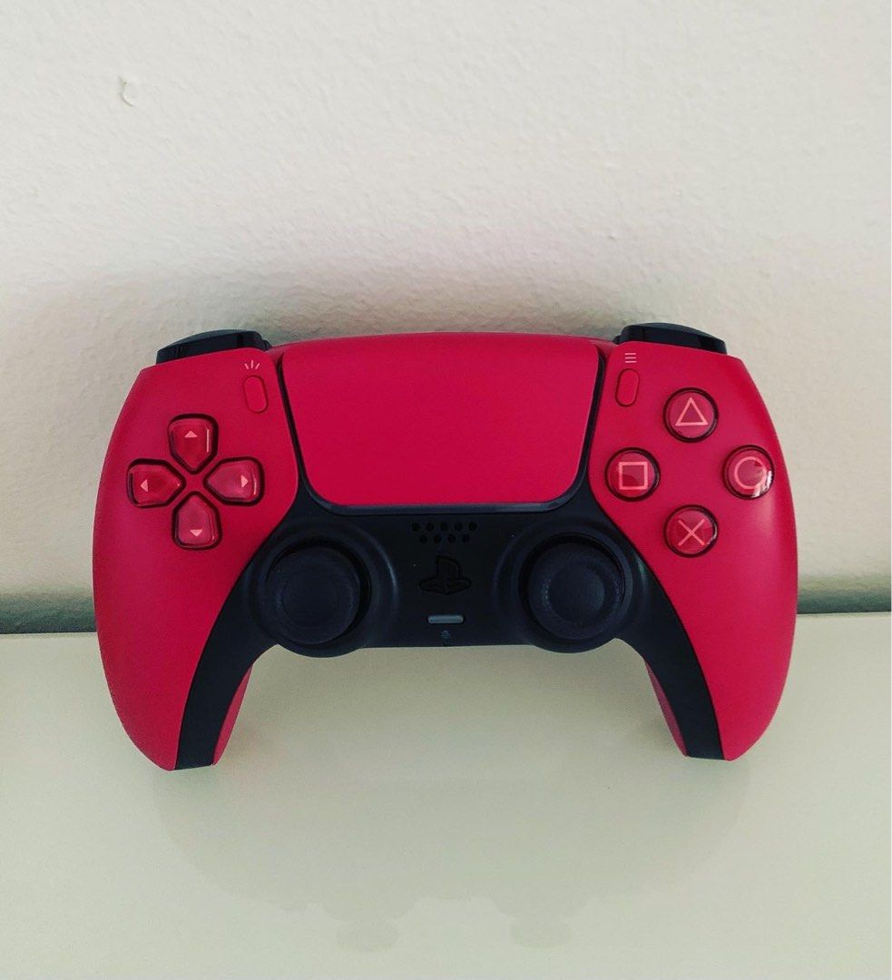 PS5 DualSense Controllers (Cosmic Red / Nova Pink / White), Video ...