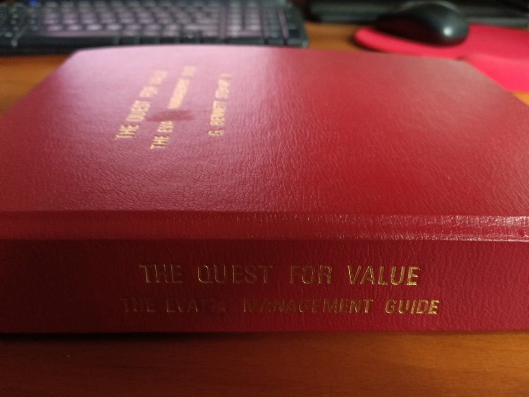 Quest For Value - EVA Management by Bennett Stewart, Hobbies & Toys ...