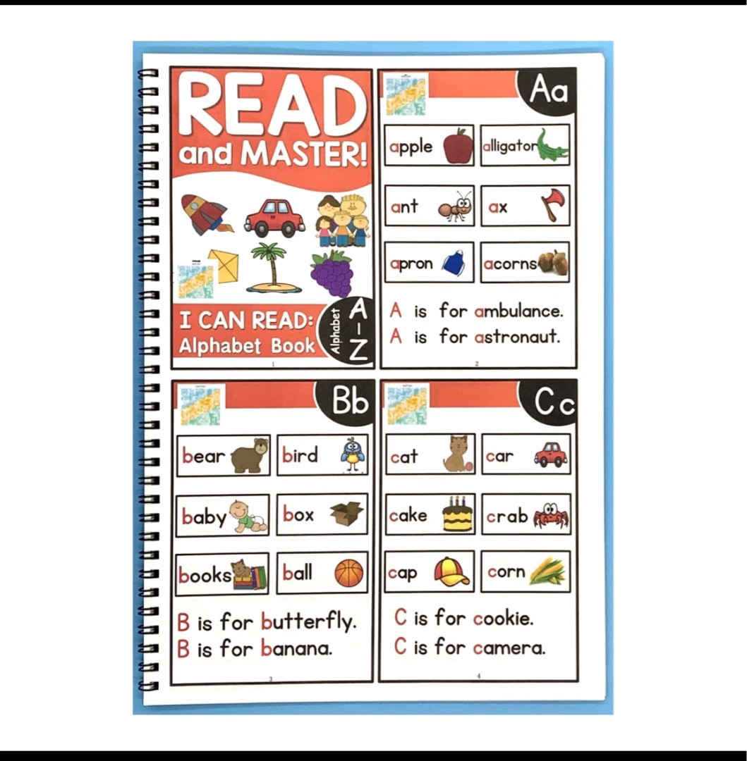 Read And Master (flash card and books), 興趣及遊戲, 書本 & 文具, 小朋友書 - Carousell
