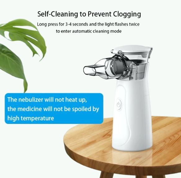 Ready Stock! Portable Handheld Mesh Nebulizer Ultrasonic Inhaler ...