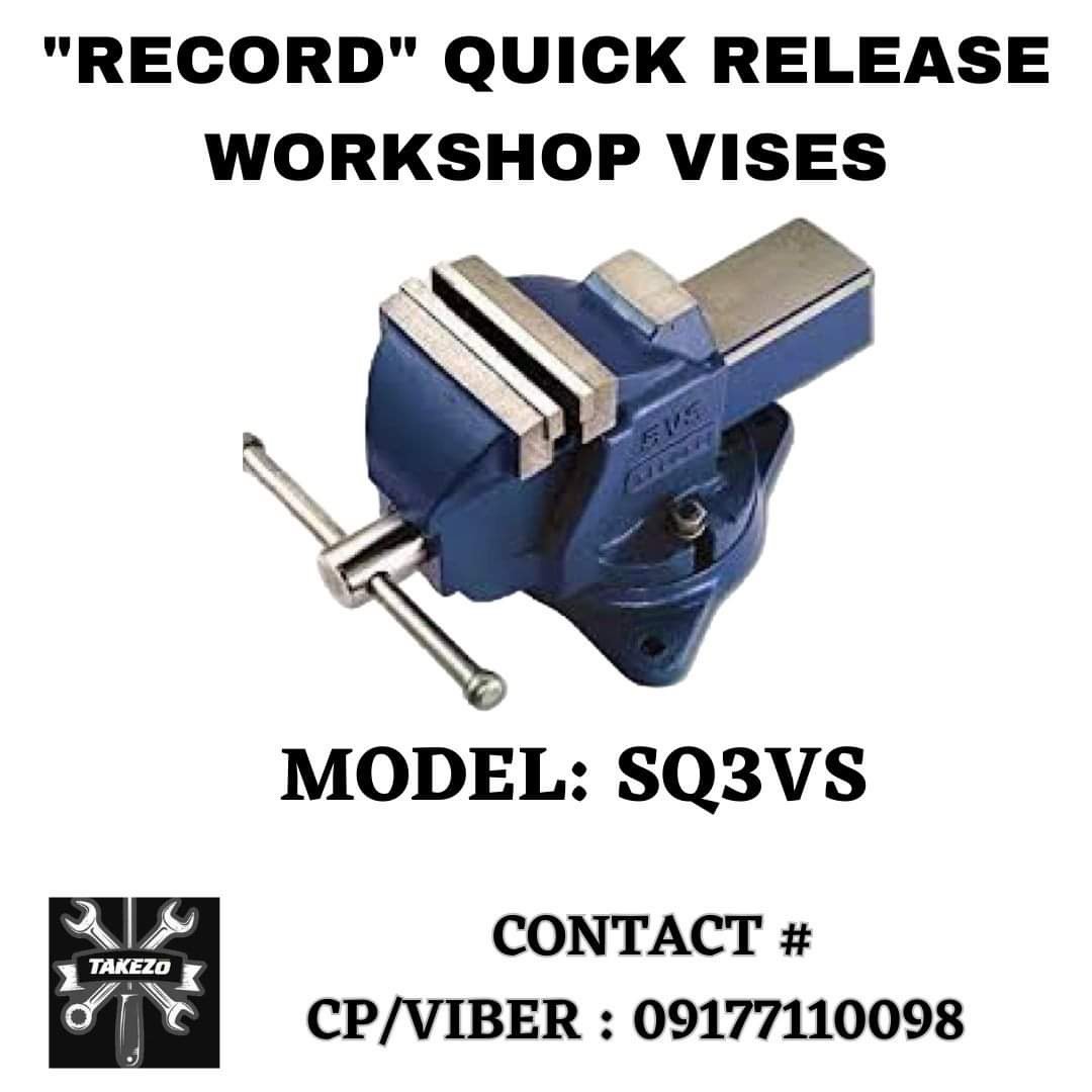 “RECORD” QUICK RELEASE WORKSHOP VISES, Commercial & Industrial ...