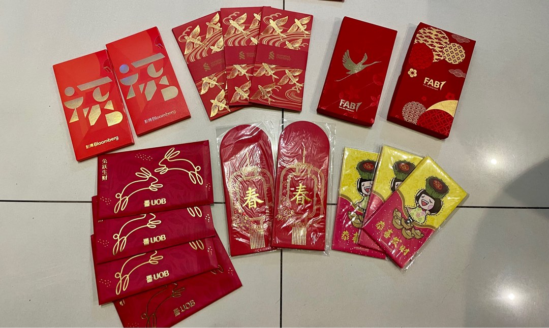 Red Packet Ang bao red envelope cny, Hobbies & Toys, Stationery & Craft ...