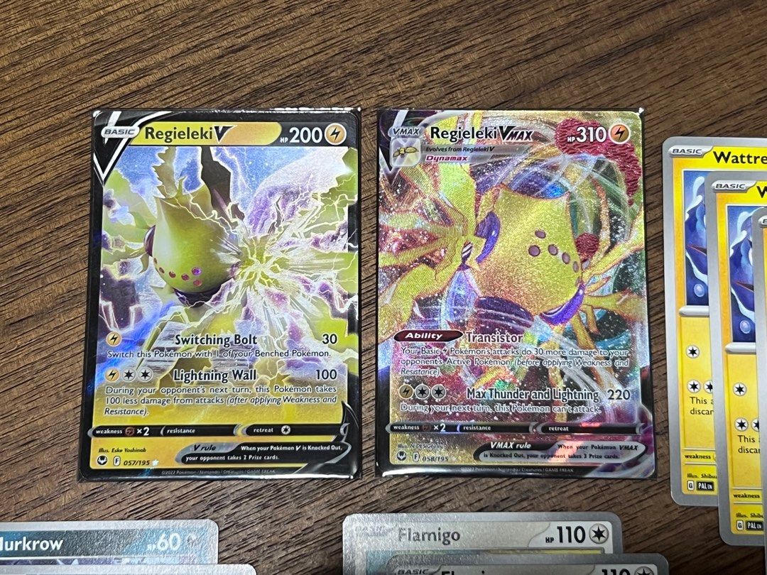 Regieleki VMAX V Pokemon Card PTCG, Hobbies & Toys, Toys & Games on ...