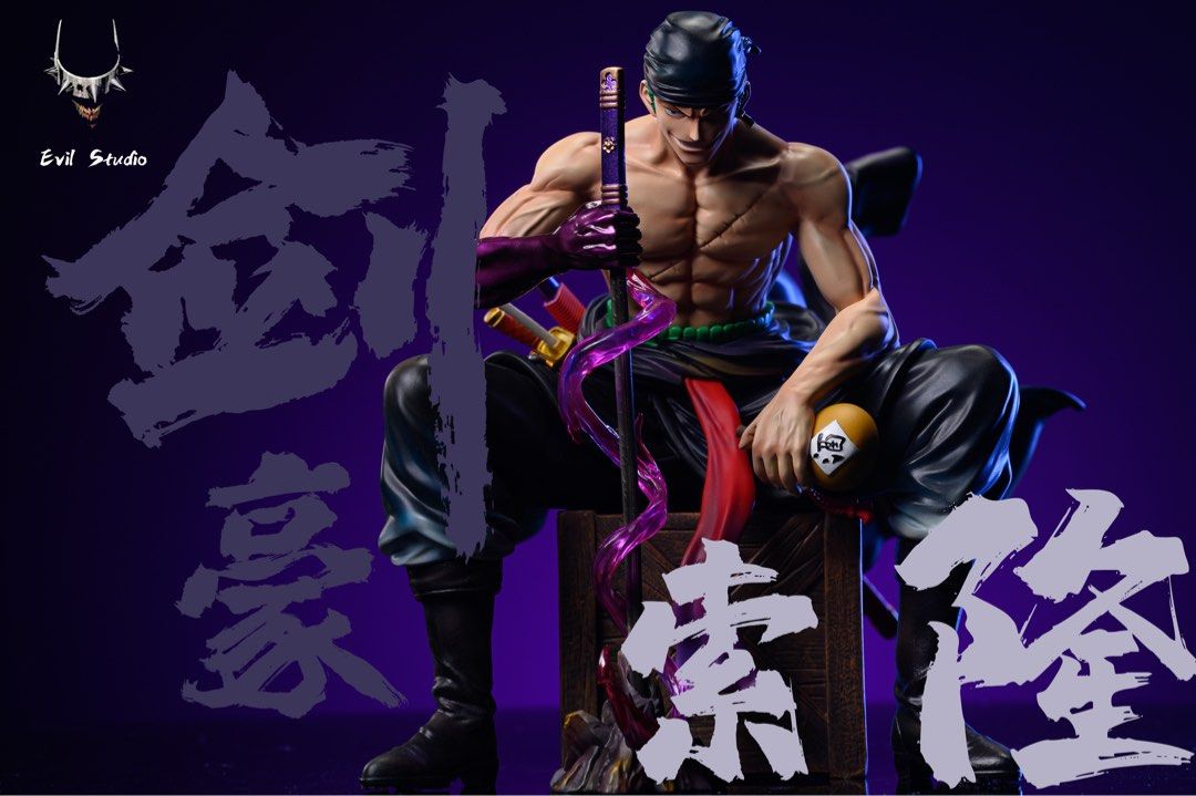 Roronoa Zoro GK Figure Evil Studio One Piece, Hobbies & Toys, Toys ...