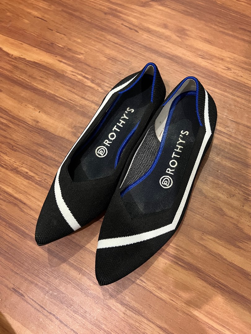 Rothy’s The Point Pointed Flats, Women's Fashion, Footwear, Flats ...