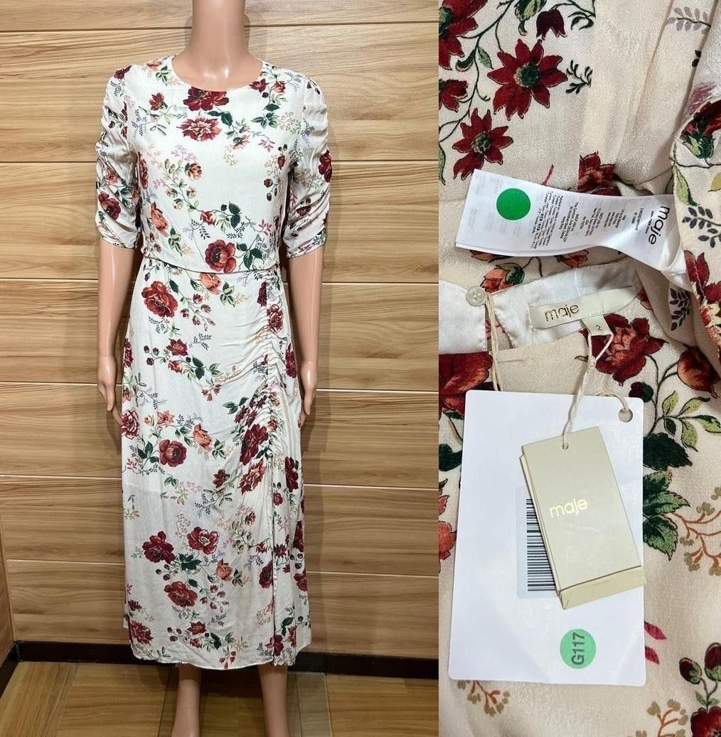 RTP$603 BNWT Maje Dress, Luxury, Apparel on Carousell