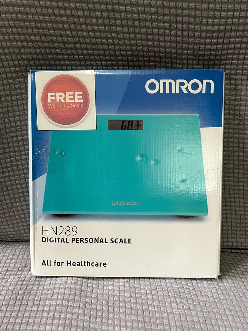 RUSH SALE! Omron HN289 Digital Weighing Scale, Health & Nutrition ...