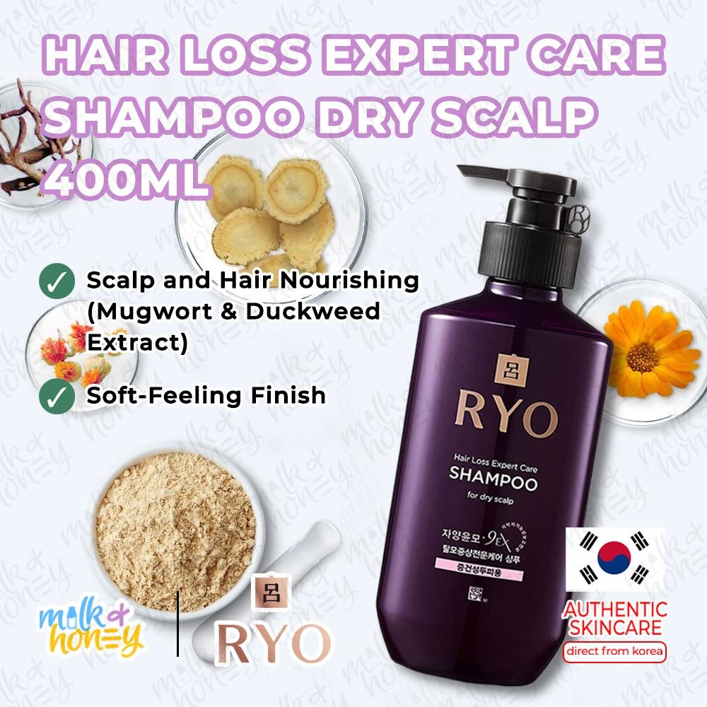 RYO - Ryo Hair Loss Expert Care Shampoo / Conditioner / Treatment / Full Series, Beauty ...