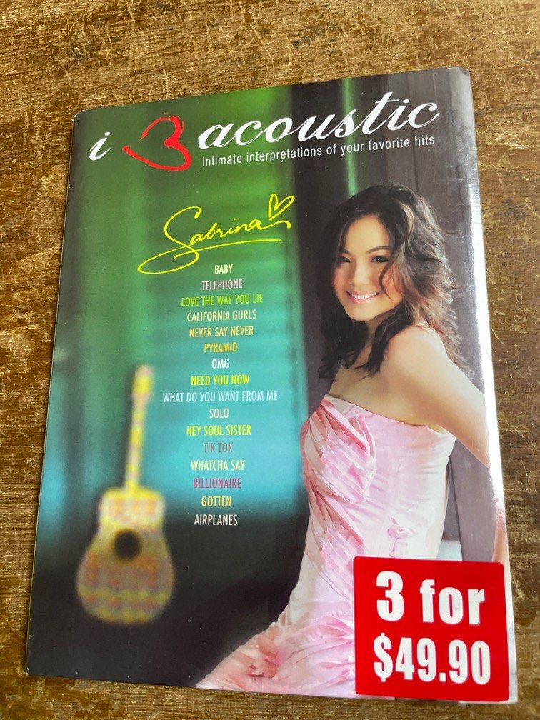 Sabrina- I love acoustic, Hobbies & Toys, Music & Media, CDs & DVDs on ...