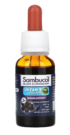 Sambucol, Black Elderberry, Infant Drops, 6+ Months (20 ml), Health ...