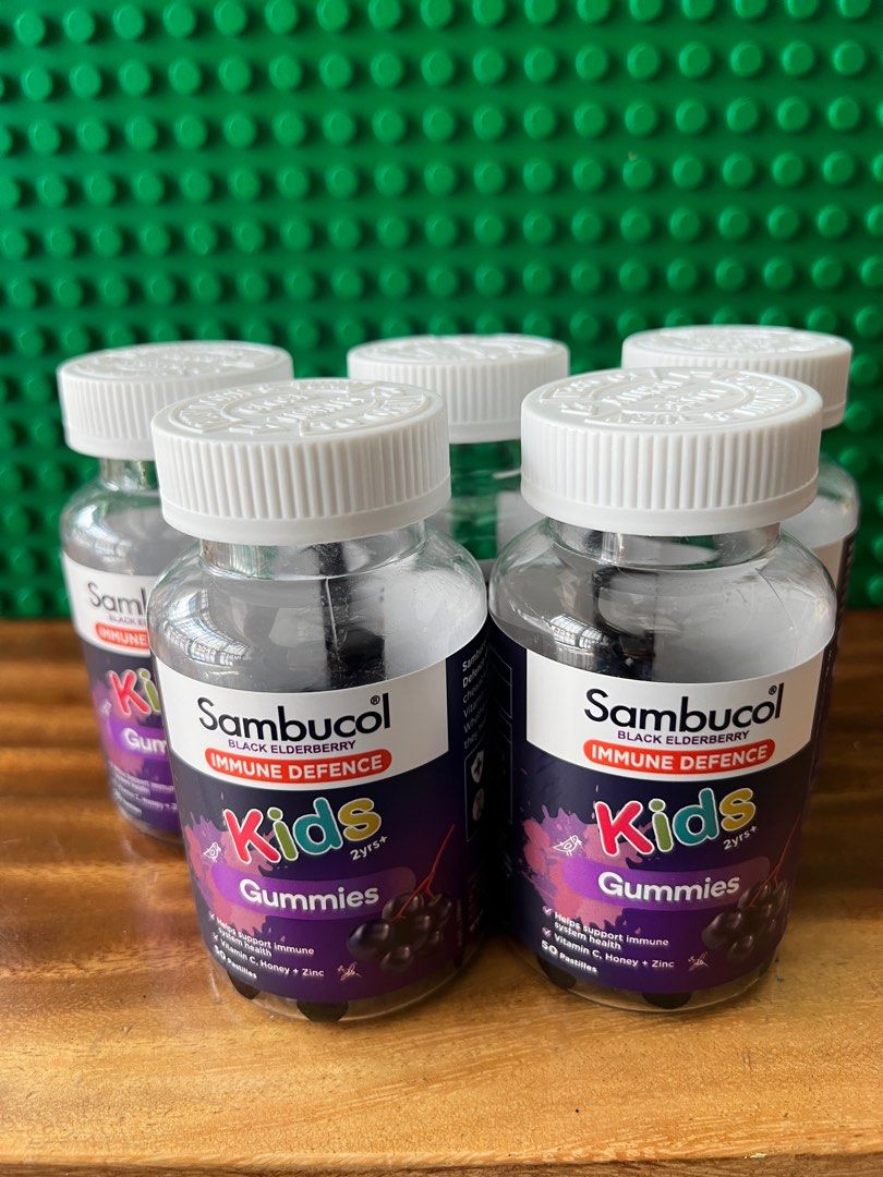 Sambucol Immune Defence - Kids Gummies, Health & Nutrition, Health ...