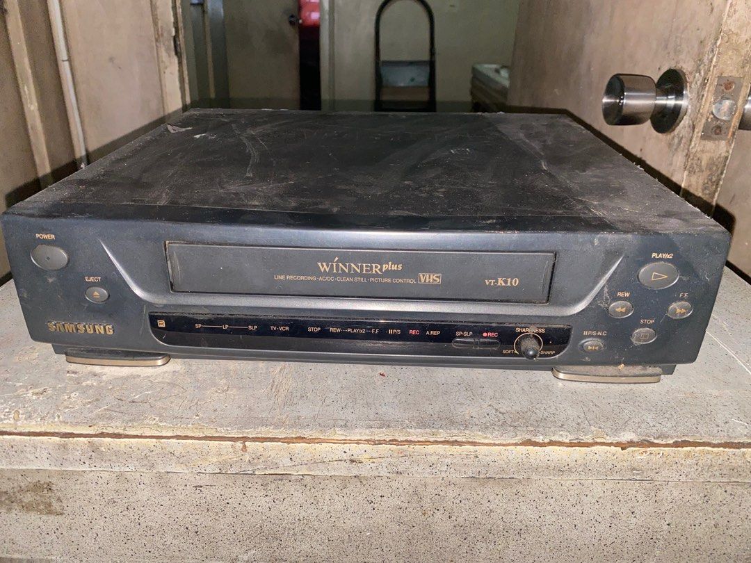 SAMSUNG VHS PLAYER, TV & Home Appliances, TV & Entertainment, Media ...