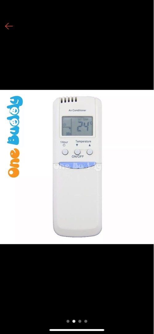SANYO Aircon Remote Control RCS-7SIE Replacement, TV & Home Appliances ...